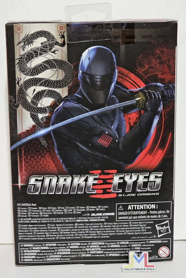 G.I. Joe Classified Series 6-Inch Snake Eyes Origins Movie: Baroness | eBay
