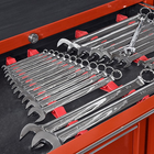 Ernst 30 Tool 'No-Slip' Low Profile Spanner/Wrench Storage Rail Set Red ...
