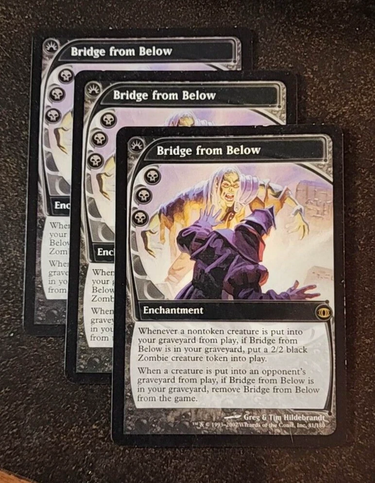 Card Bridge From Below