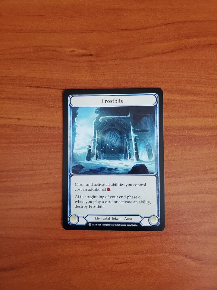 Lexi / Frostbite - Flesh and Blood Tales of Aria 1st Ed. Token - ELE032 ...