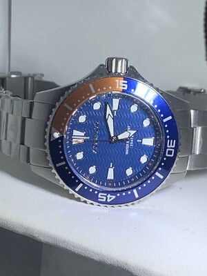 New Aquinas Diver Men’s Watch Hydrautica ASSQR7BSW002 | eBay