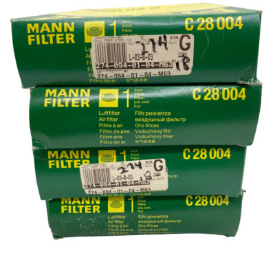 Lot of 4 Mann-Filter C 28 004 Air Filter For Select 15-21 Mercedes-Benz Models | eBay