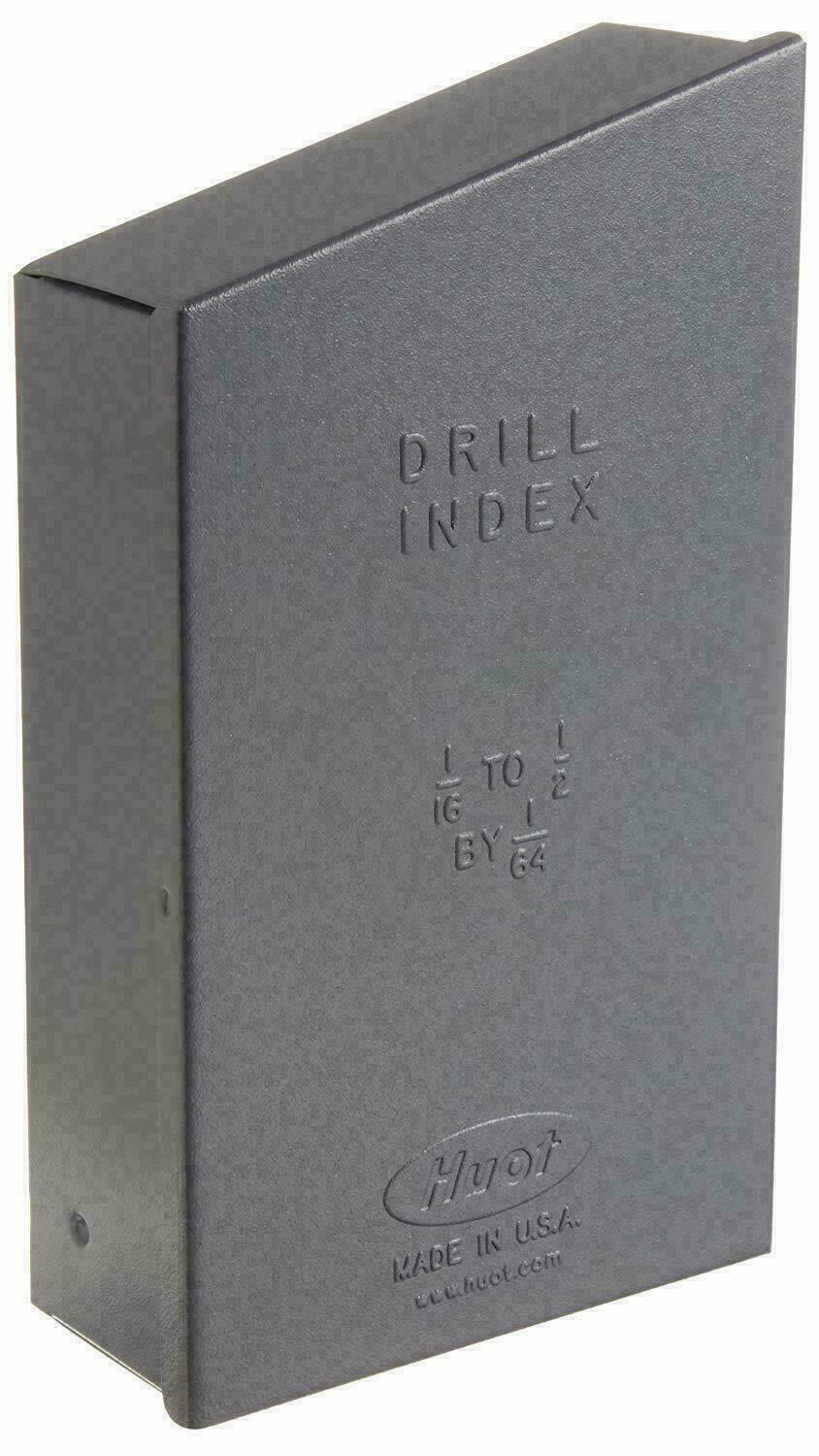 Steel Index Case Drill Jobber Bits Holder Organizer Box Storage Empty ...