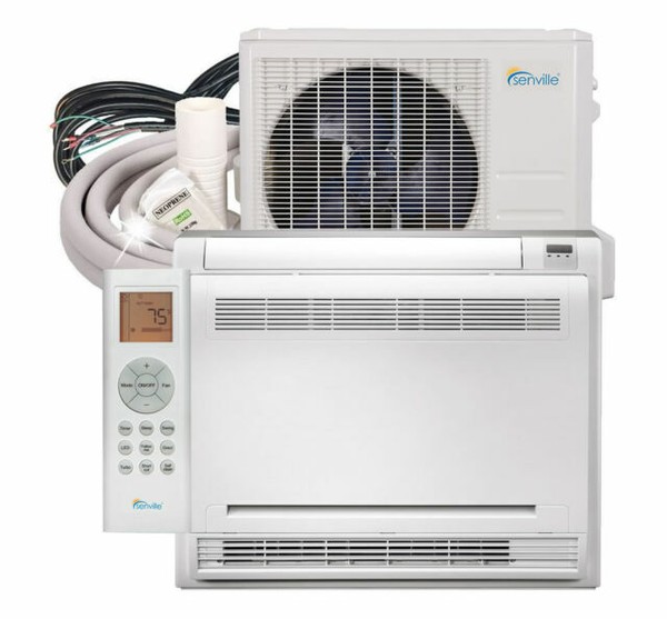 Senville SENA/18HF/IF Floor Mounted Mini Split Air Conditioner with ...