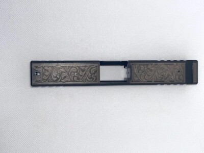 Glock 19 slide gen 3 Laser engraved slide (unique scroll pattern) | eBay