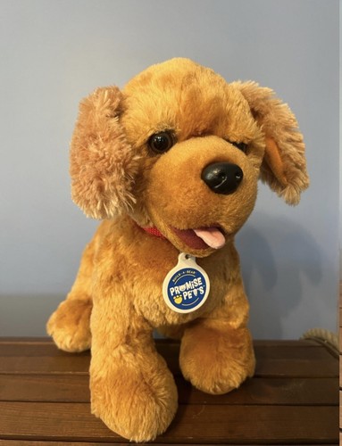 Build A Bear Promise Pets Golden Retriever Dog Stuffed Plush Puppy ...