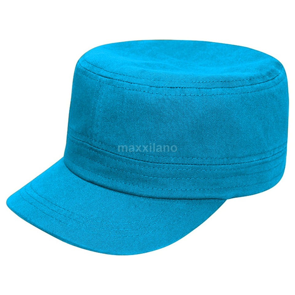 Cadet Hat Castro Style Army Caps Men and Women Baseball Cap Adjustable ...