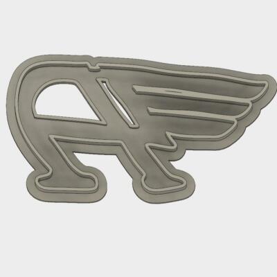 Model to Print Your Own Austin Flying A Hood Ornament Cookie Cutter ...