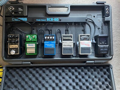 Boss BCB-60 Pedal Board With Pedals (including Boss WL-60) | eBay UK