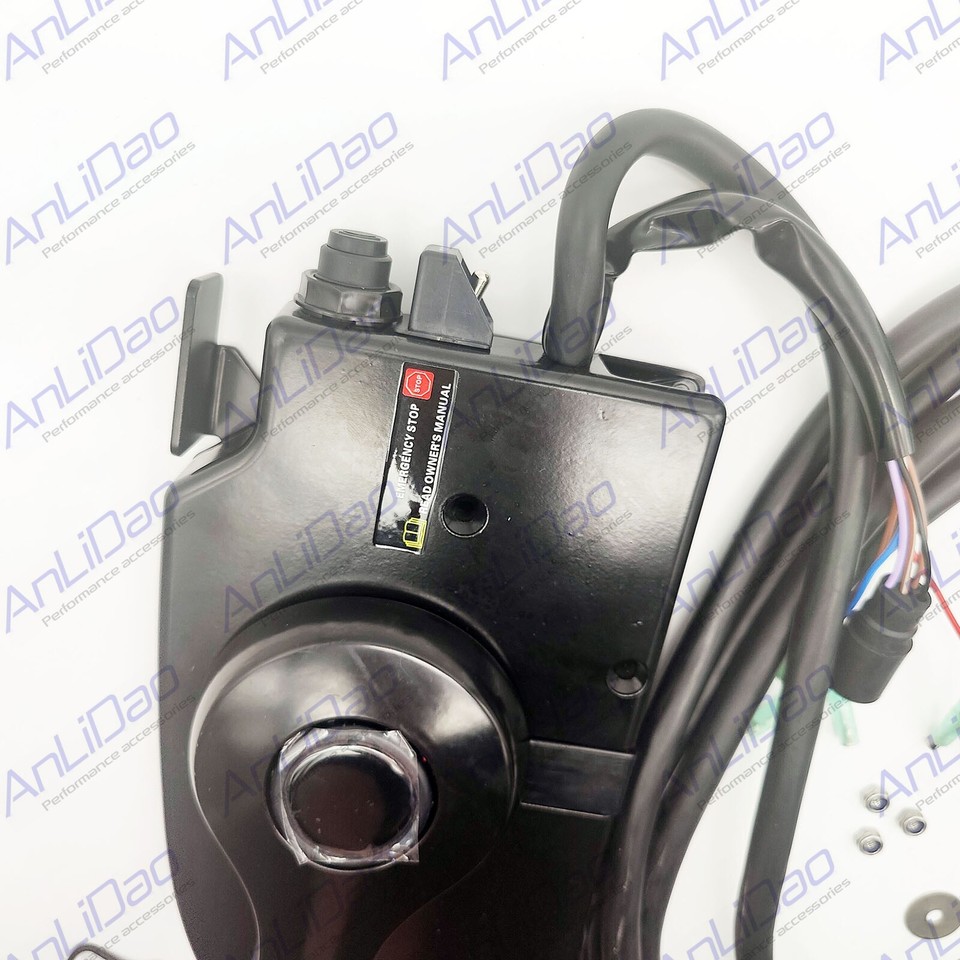 Mercury Side Mount Outboard Remote Control Box / Power Trim Tilt 8 Pin ...