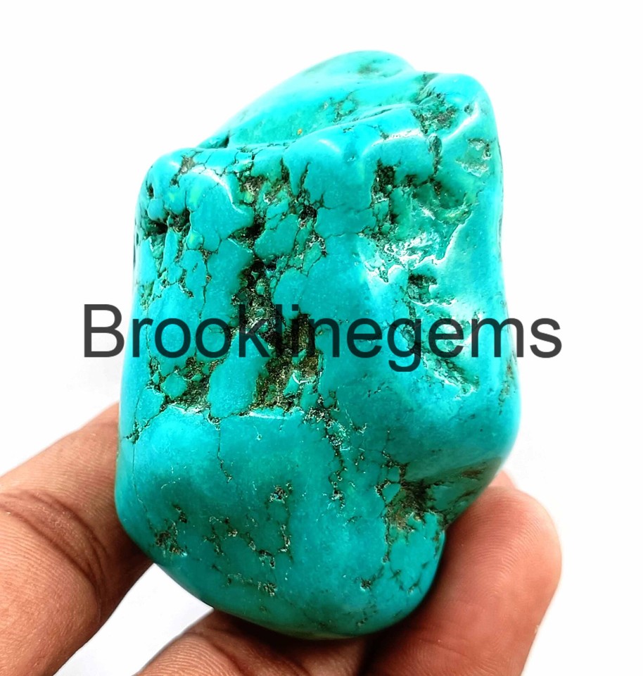 Natural Certified 1000 Ct Sky-Blue Turquoise Loose Tumble Rough ...
