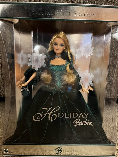 2004 Holiday Barbie Special Edition Doll Christmas Party Dress (crack ...