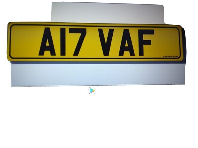 Personalised Private Number Plate Registration Cherished Transfer A17 ...