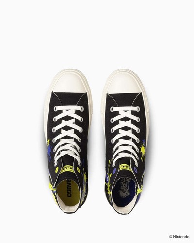 Converse Splatoon 3 All Star Chuck Taylor black sneakers Nintendo ...