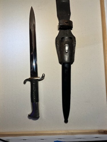 German WW2 Fireman Dress Parade Bayonet, HK marked | eBay