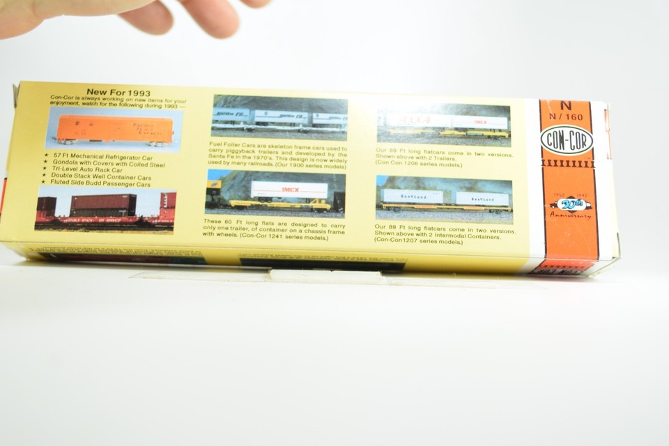 N Scale AUTO RACK AND BOX CAR UP SP SF CO ATSF AMTK B&O cars sold ...