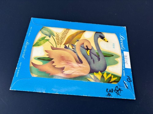 Vintage MEYERCORD Swan Decal Waterslide 932E | eBay