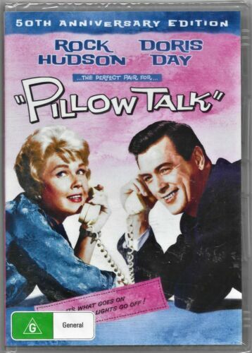 Pillow Talk DVD Doris Day Brand New and Sealed Plays Worldwide NTSC 0 ...