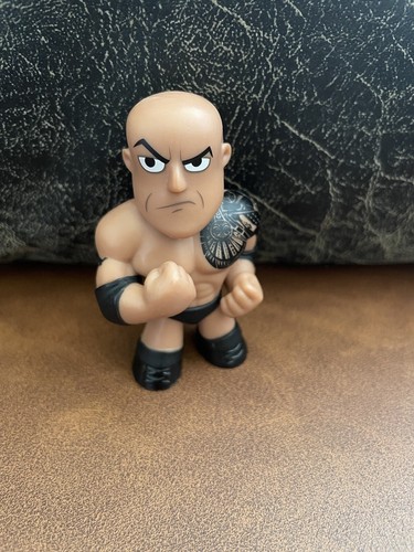 2015 FUNKO Mystery Mini Dwayne The Rock Johnson Action Figure WWE ...