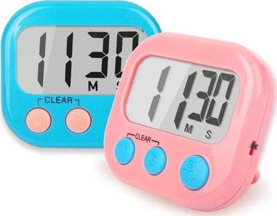 2 Pack Classroom Timers For Teachers Kids Large Magnetic Digital Timer ...