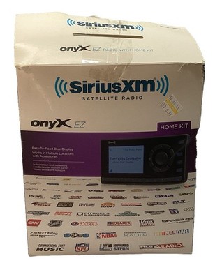 New! Sirius-XM XEZ1H1 Onyx Ez Satellite Radio With Home Kit ...