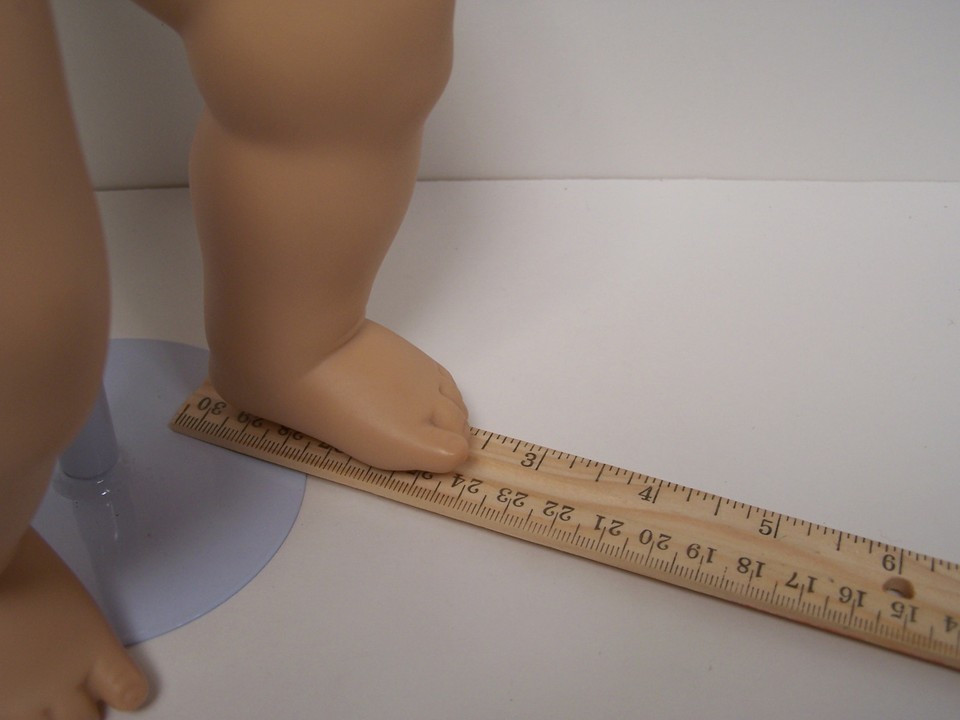 WHITE Scallop Socks w/BLUE Flowers Doll Clothes For 15” Bitty Baby Girl ...