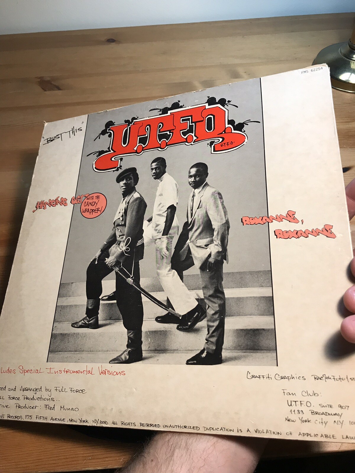 Utfo Kangol Kid Dr Ice Educated Rapper Select Album Record Vinyl | eBay