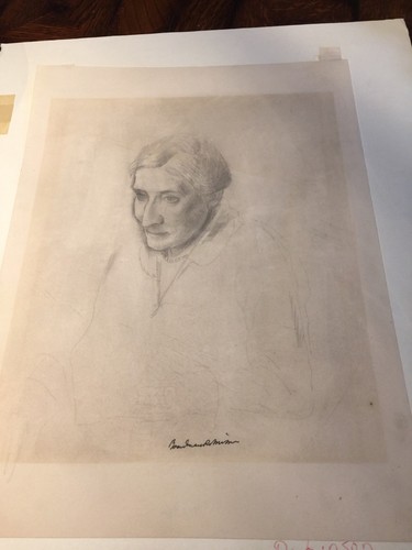 Original artist BOARDMAN ROBINSON signed DRAWING portrait | eBay