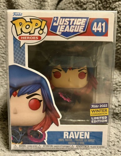 Funko Pop! Justice League Raven #441 Exclusive 2022 Limited Ed in Pop ...