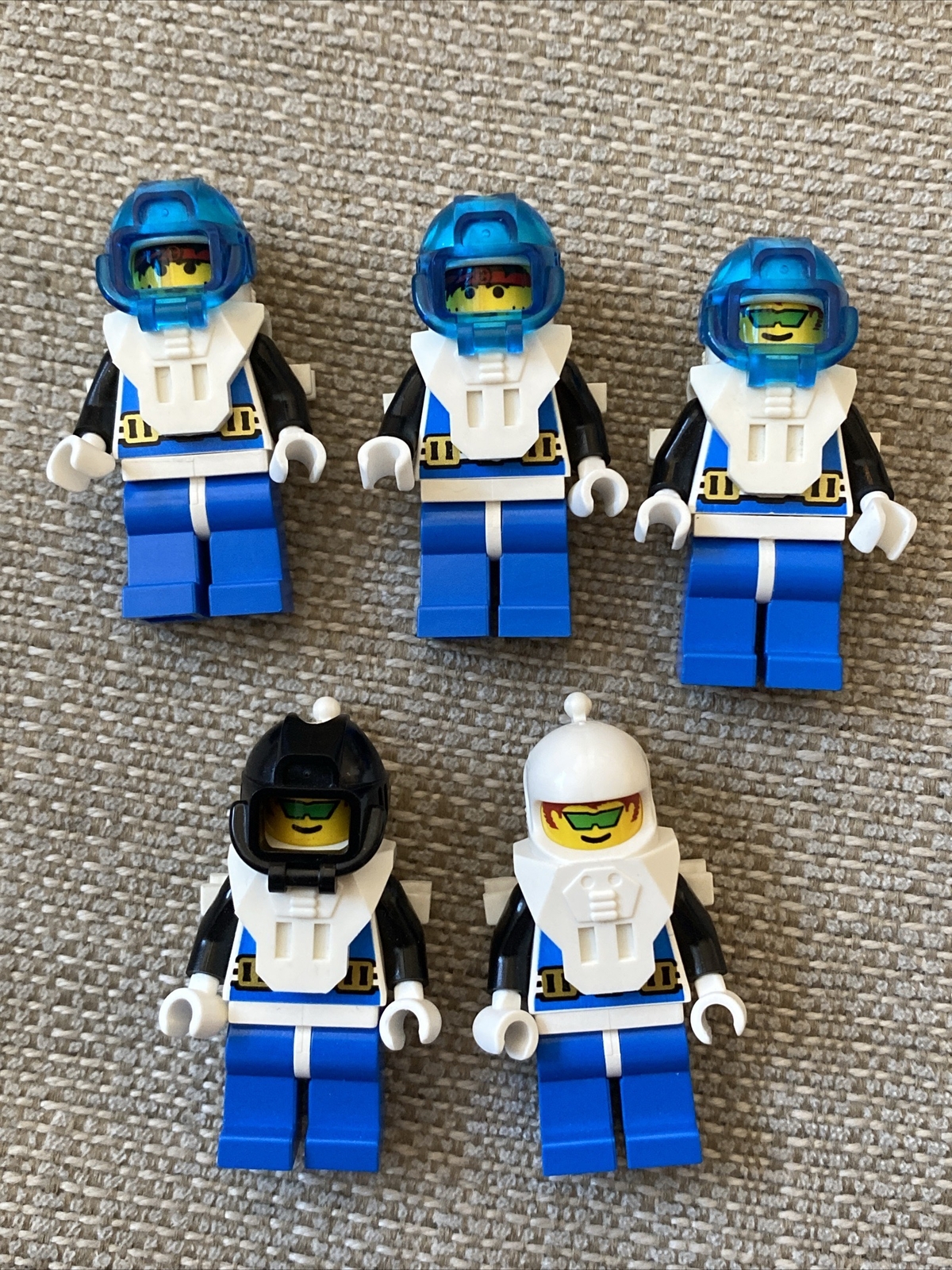 LEGO Aquanauts Minifigures Lot of 5 Aquazone Divers | eBay