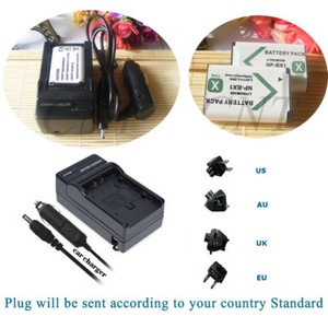 2x Battery +Charger for SONY CyberShot DSC- HX80 HX90 v RX100 III IV ...