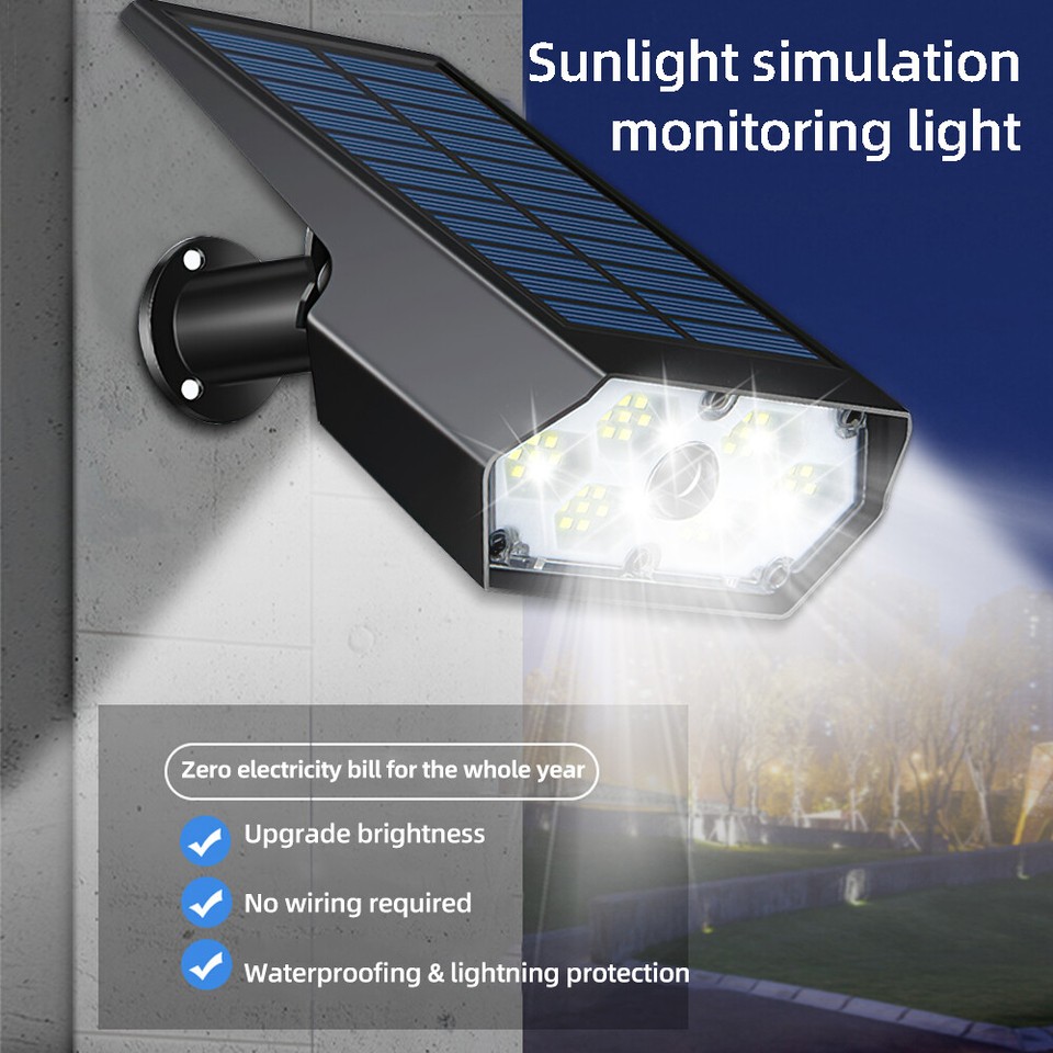 LED Solar Outdoor Lights with Motion Sensor Super Bright Solar Lights ...