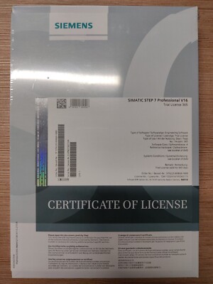 Siemens SIMATIC Step 7 Professional V16 Trial License 365 S79220-B9868-F888 | eBay.de