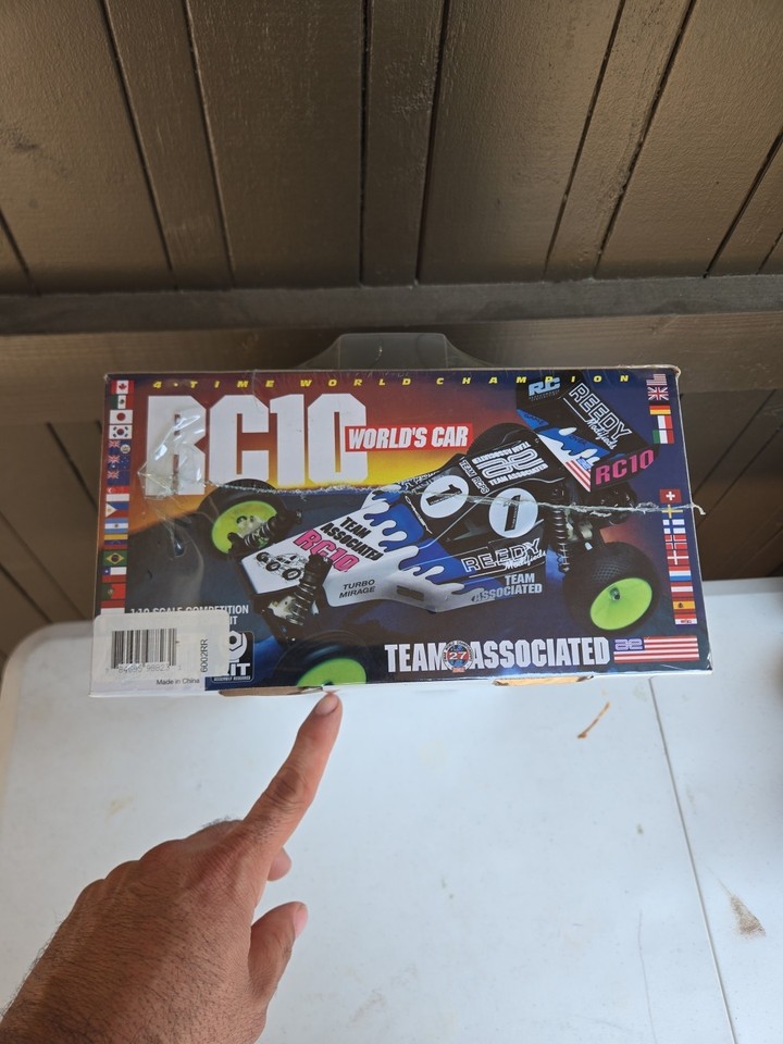 Vintage Team Associated Rc10 Worlds Car Kit 6002rr Sealed Box | eBay