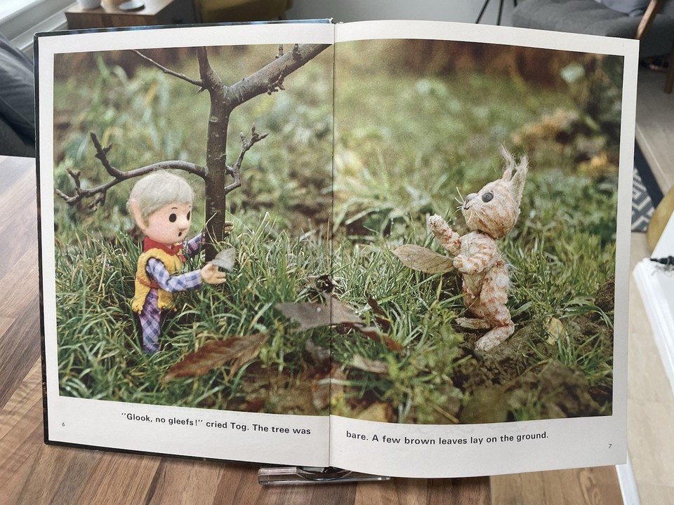 The Pogles 1968 Hardback Book a Bag of Magic BBC TV Series Oliver ...