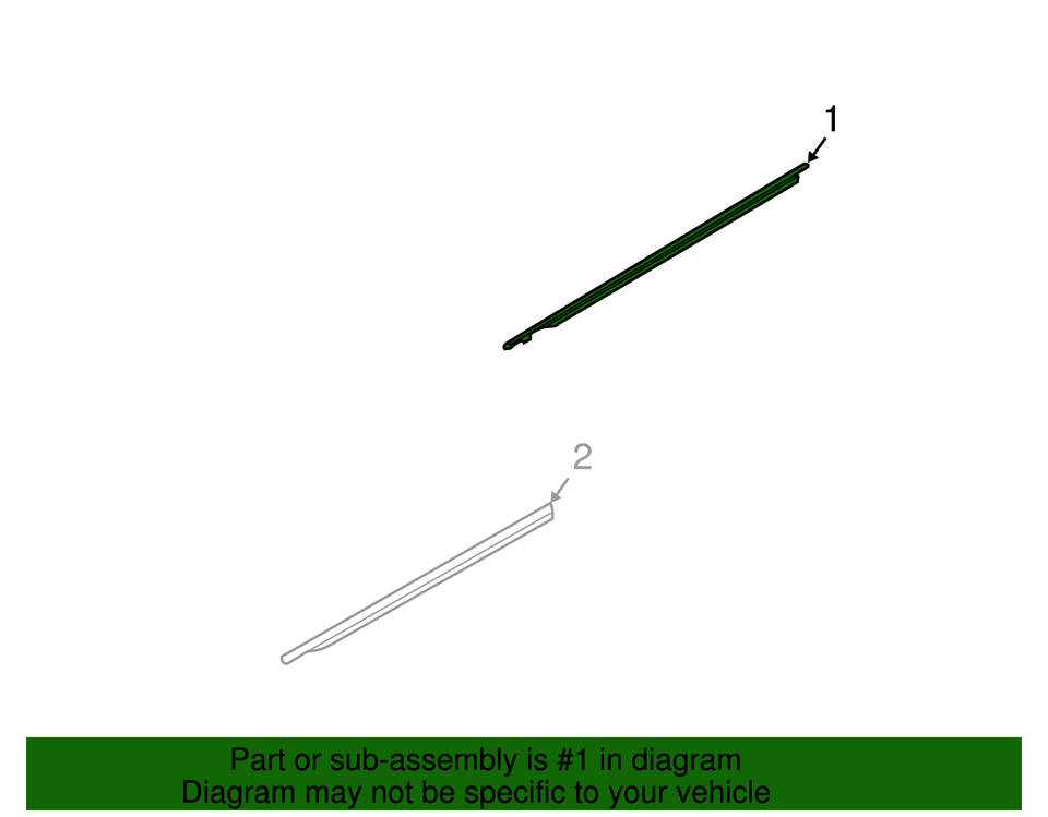 Genuine Nissan Belt Weather-Strip 82821-ZC30A | eBay