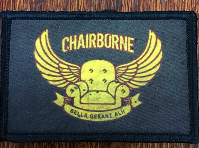 Chairborne Ranger Morale Patch Tactical Military Army Hook Flag ...
