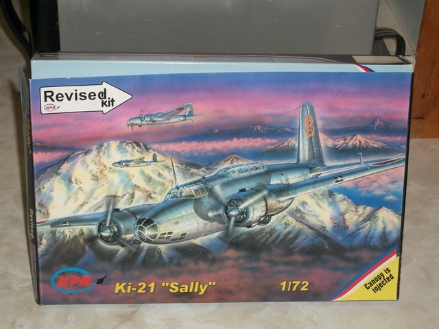 1/72 MPM MITSUBISHI Ki-21 Sally Ww2 Bomber Plastic Model Kit Parts ...