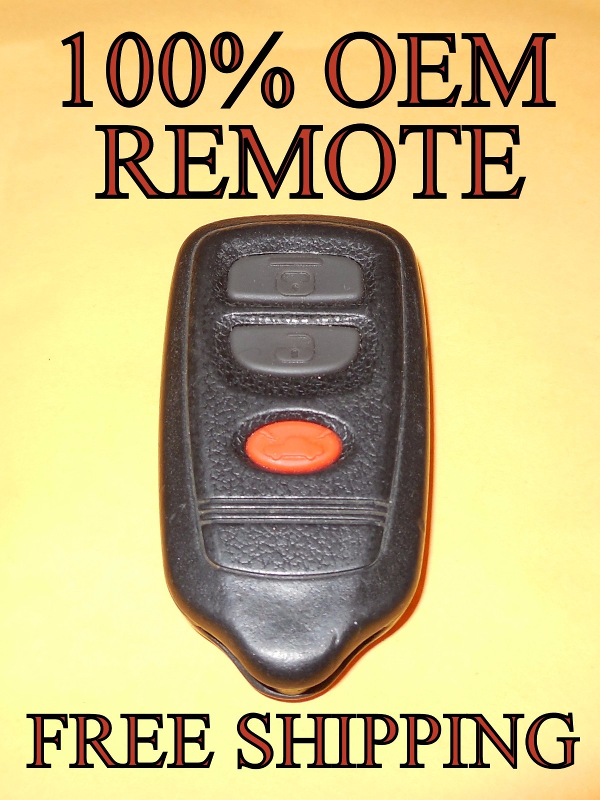 100% OEM ISUZU HONDA ACURA KEYLESS ENTRY REMOTE FOB TRANSMITTER CLICKER ...