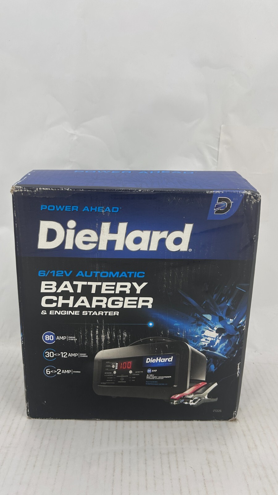 DieHard Gold 80a Shelf Battery Charger & Engine Starter 71326 Die Hard ...