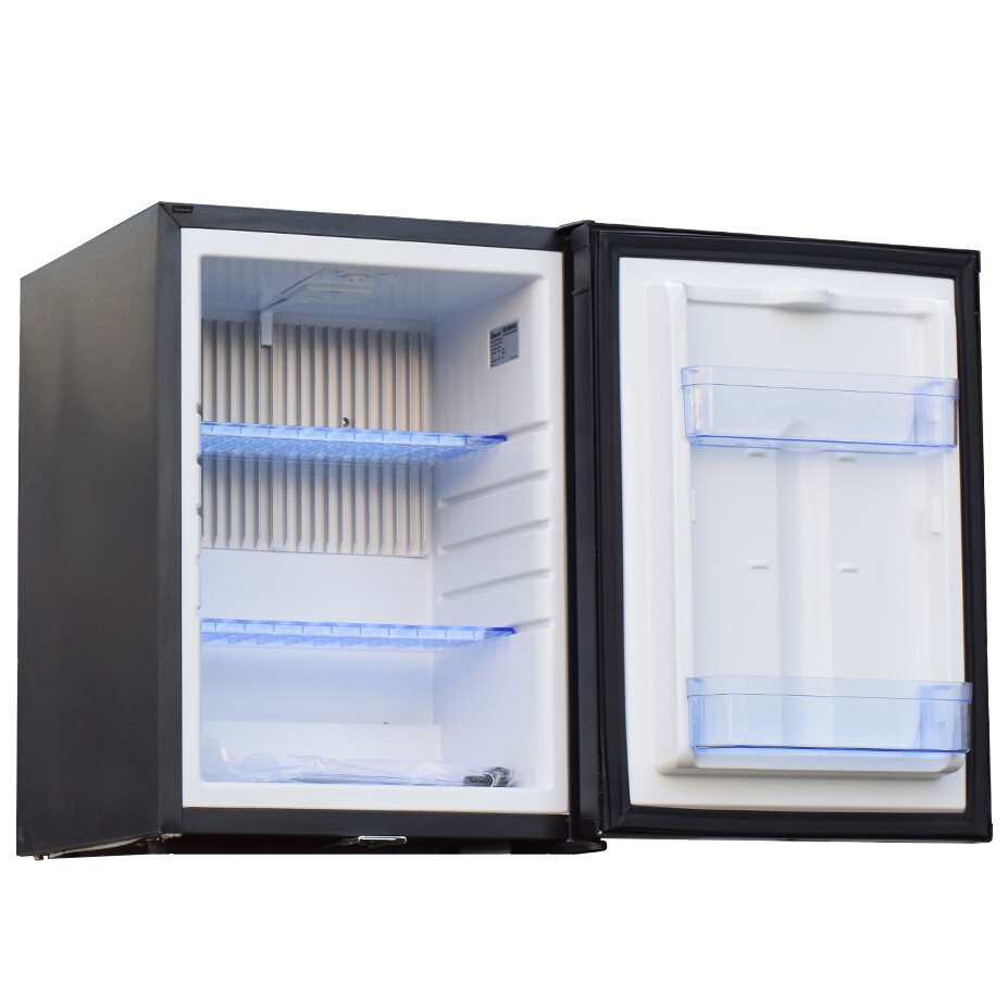 2 Way 12V Mini Fridge 40L Camper Van Refrigerator RV Truck Cooler Lock ...