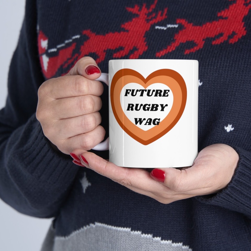 'Future Rugby WAG' mug for aspiring wives and girlfriends of famous ...