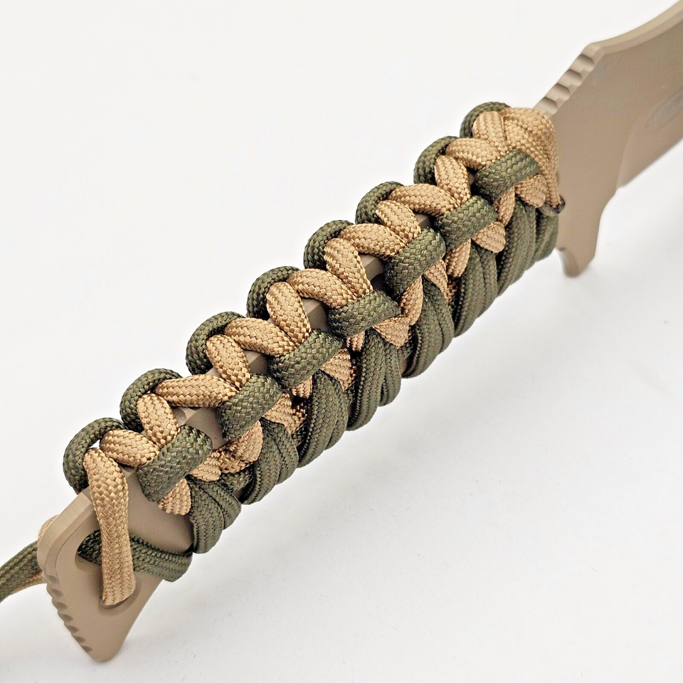 Benchmade Fixed Blade Adamas Combat Knife With Custom Handle Wrap New ...