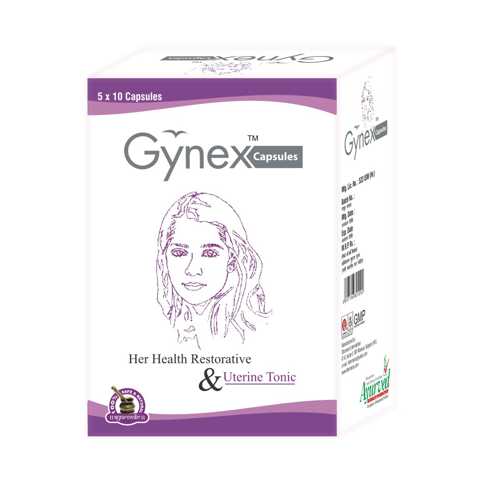 #1 Irregular Periods Blood Loss Natural Pills Herbal Capsules 200 Gynex ...