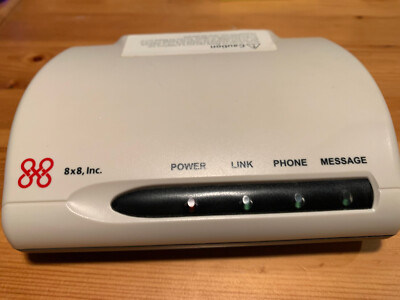 8x8 Original DTA310 Broadband VOIP Phone Data Terminal Adapter for ...