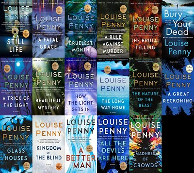 Complete Set Series Lot 19 Chief Inspector Armand Gamache by Louise ...