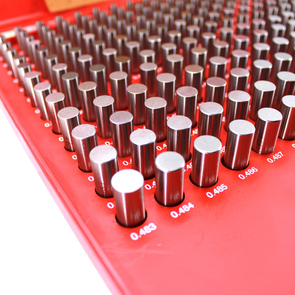 HFS(R) 250 PCS 0.251-0.500" M2 Class ZZ Steel Pin Gage Set Plus | eBay