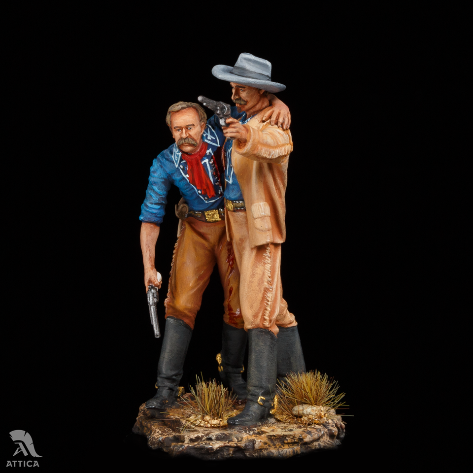 Thomas & George Custer 54mm Painted Tin Toy Soldier Pre-Sale ...