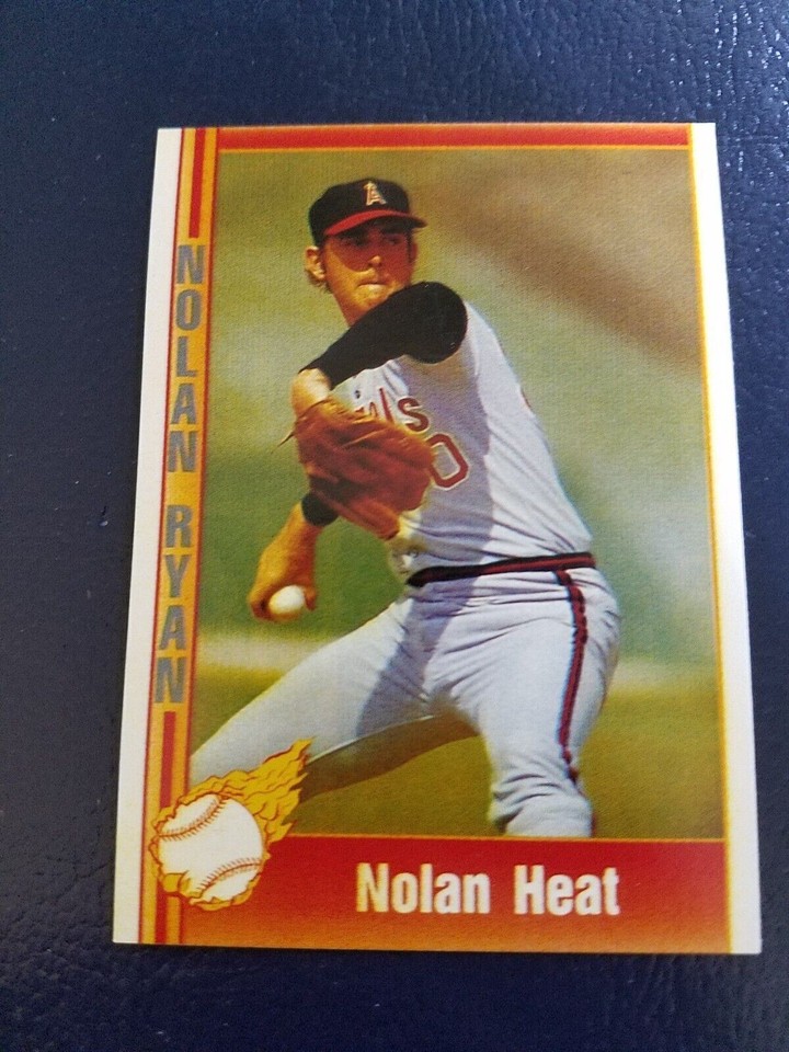 Nolan Ryan Texas Rangers WRONG BACK ERROR 1991 Pacific Trading #27 | eBay