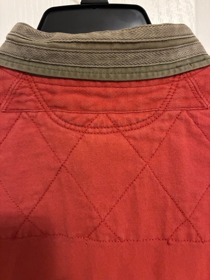 Polo Ralph Lauren Shirt Mens XL Red Mountain Expedition Rugby Patch As ...